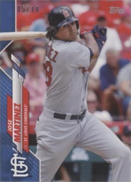 2020 Topps Mini - Jose Martinez #55 Blue /10 for sale online | eBay