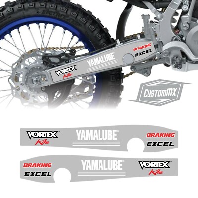 Swingarm Stickers:- To Fit Yamaha YZ125 YZ250 2002-2022 YZ250F YZ450F ...