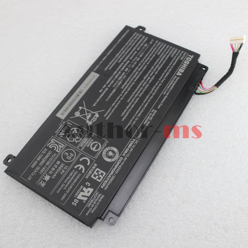 Genuine PA5208U-1BRS Battery For Toshiba Satellite E45W P55W Chromebook ...