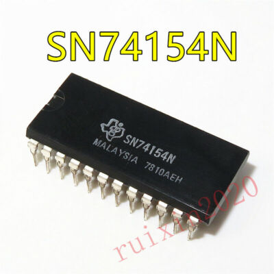 MH74154 (SN74154N) 4/16 Line Decoder Demultiplexer 74154 IC (1 pcs) #E9 ...