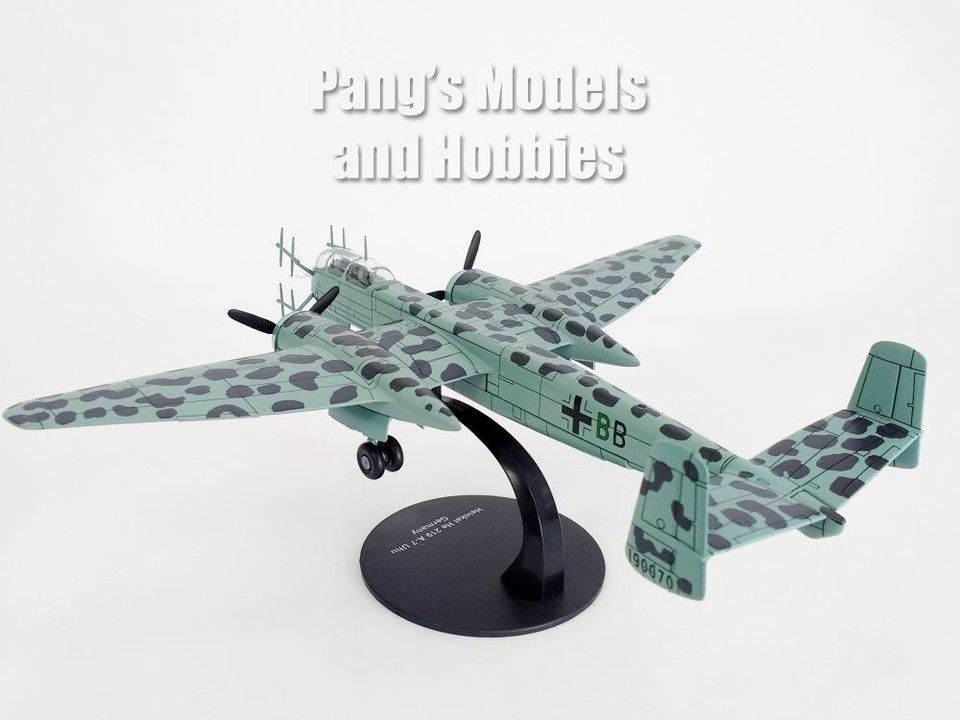 Heinkel He 219 (He-219) Uhu German Night Fighter 1/72 Scale Diecast ...