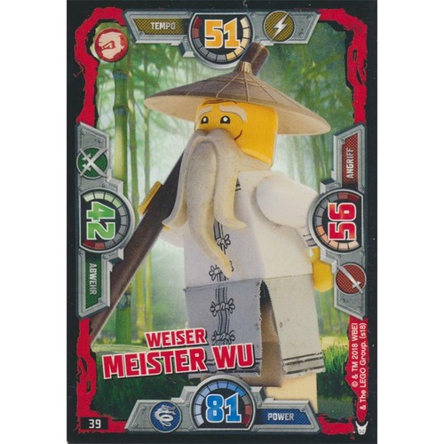 039 - Wise Master Wu - Heroes Card | eBay