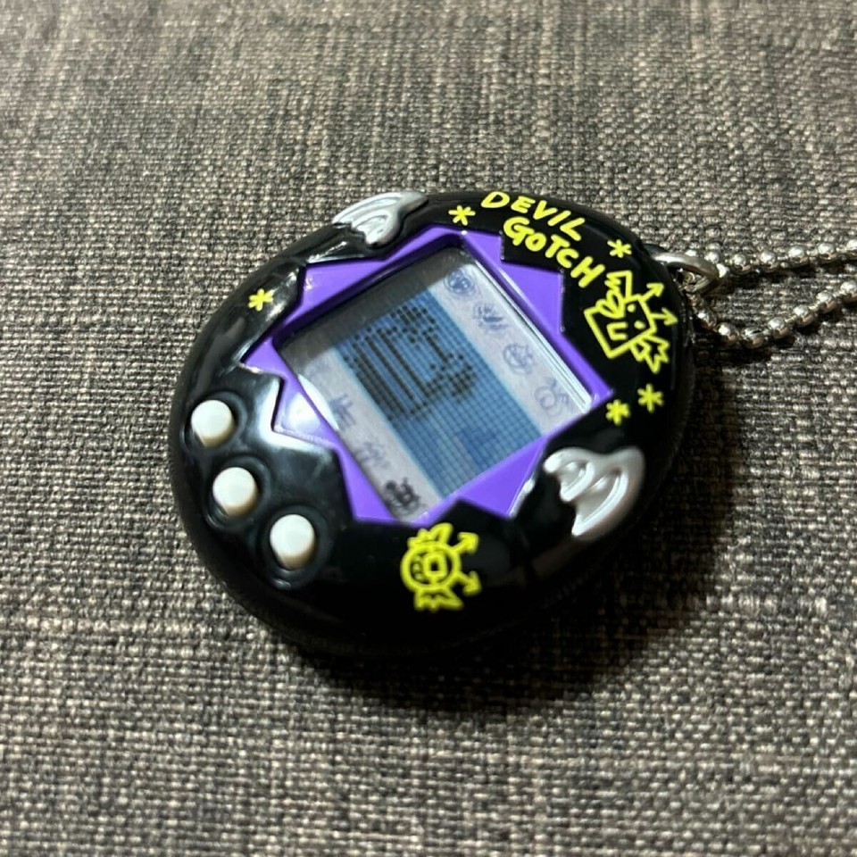 Bandai Deviltchi Devilgotchi Devil Tamagotchi Black TMGC Japan Tested ...