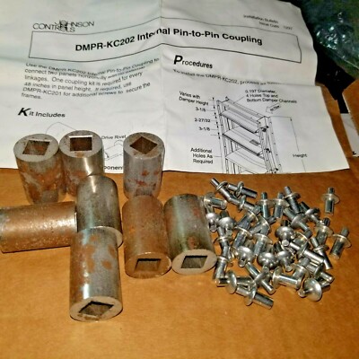 DMPR-KC202 Johnson Controls Pin To Pin Coupling Kit NEW OLD STOCK minor ...
