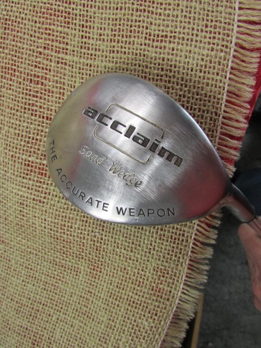 ACCLAIM Sand Wedge The Accurate Weapon steel shaft RH | eBay