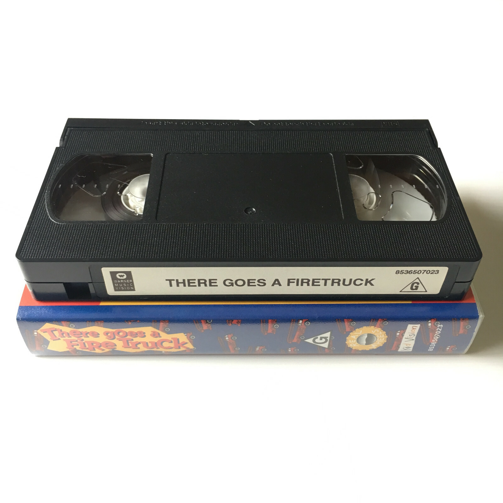 There Goes A Fire Truck. VHS Video Tape Real Wheels Fire Engine Truck ...