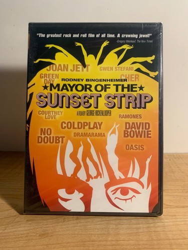 Mayor of The Sunset Strip (DVD) w/Cher……....widescreen………...…BRAND NEW ...