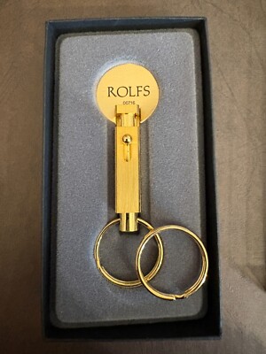 Rolfs Keyfob Pull A Part Gold New in Box | eBay