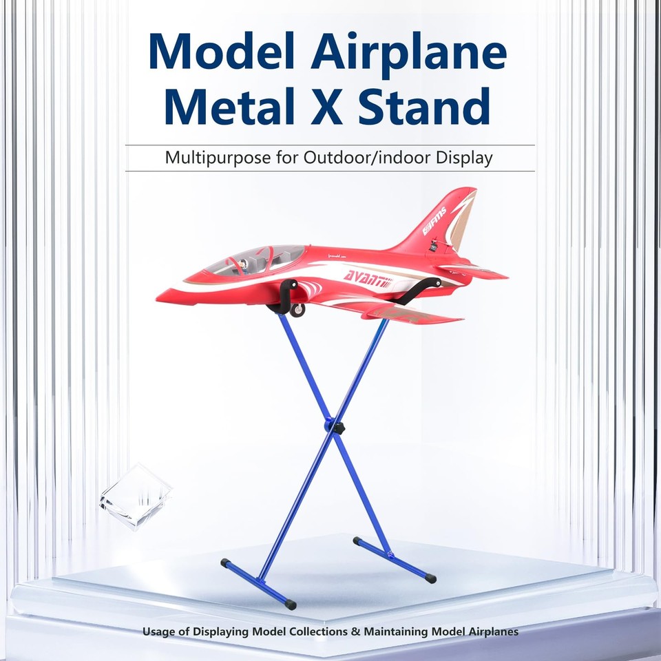 FMS Rc Airplane Stand Model Airplane X Display Rc Plane Stand/Holder V2 ...