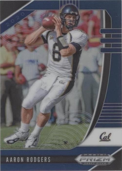 2020 Panini Prizm Draft Picks - Aaron Rodgers #3 Blue Prizm | Achetez ...