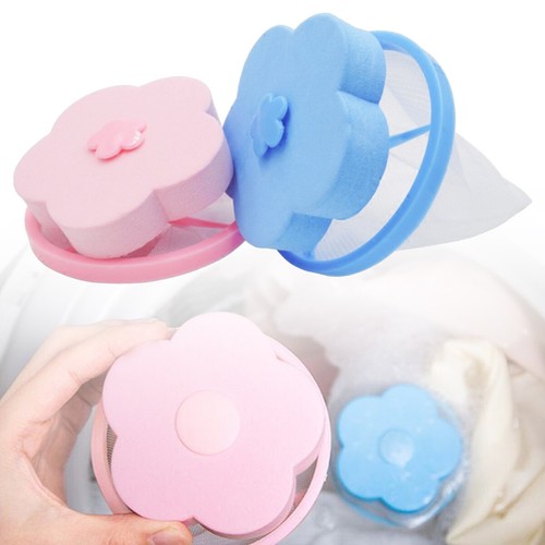 2X Pet Fur Catcher Laundry Lint Pet Hair Remover Floating For Washing ...