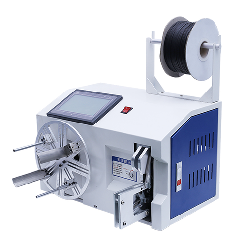 Automatic Wire winding and binding machine USB Data cable Power Coiling ...