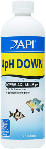 API Ph down Freshwater Aquarium Water Ph Reducing Solution 16-Ounce Bottle 313031989931 | eBay