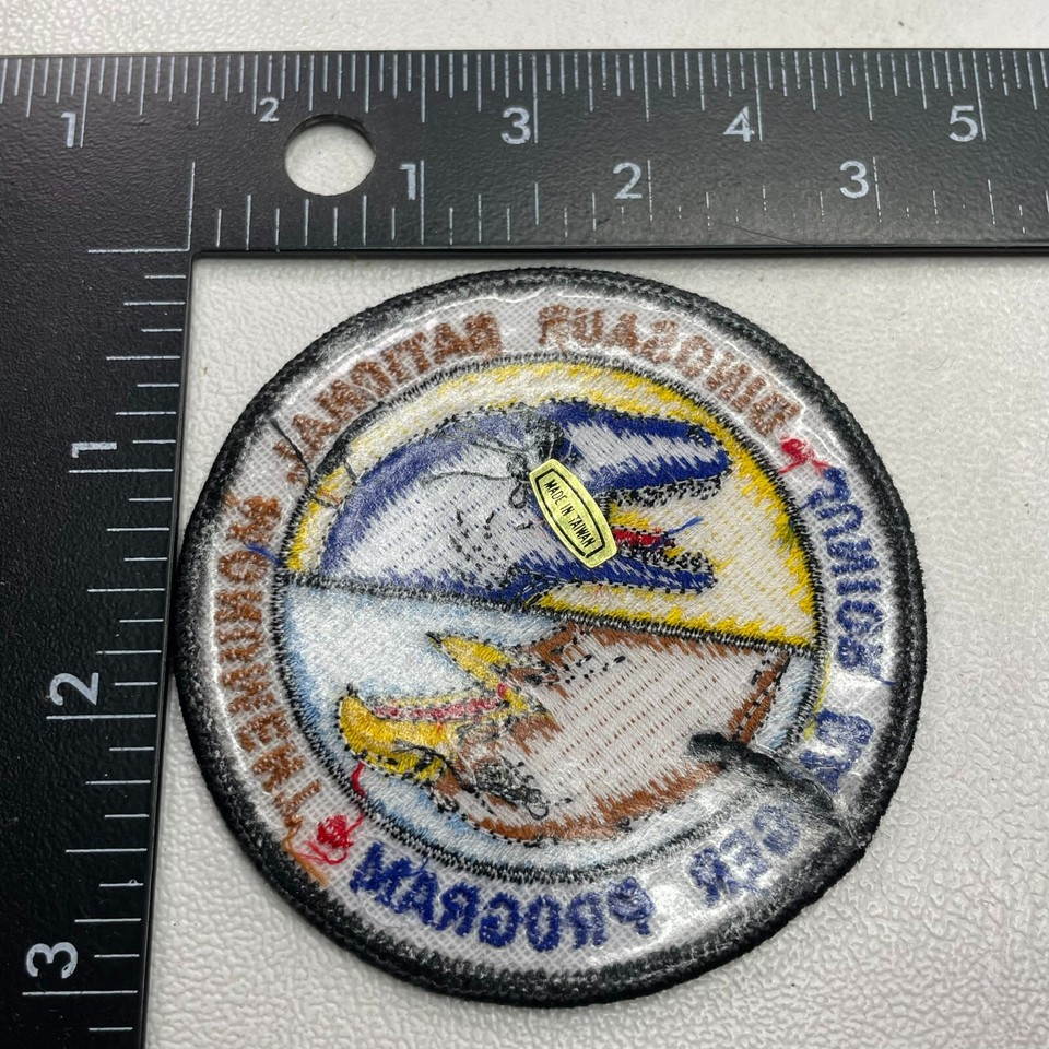 c 1990s DINOSAUR NATIONAL MONUMENT JUNIOR RANGER PROGRAM Colorado Patch ...