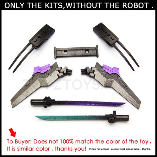 Tail Spoilers Swrod Katana Wing Set Upgrade For Rise of the Beasts ...