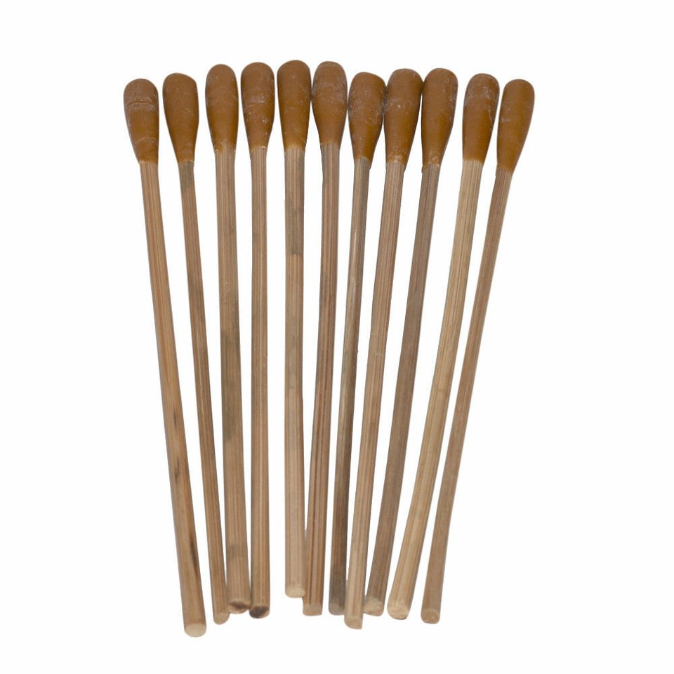 Beautiful 30 pieces of Wooden Dop Stick with epoxy wax for cutting and ...
