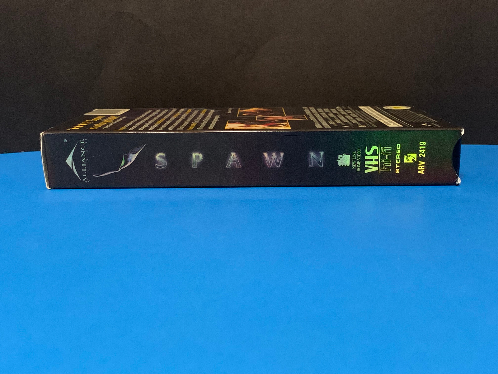 VHS Spawn (Alliance, 1997) Todd McFarlane John Leguizamo Sci-Fi Horror ...