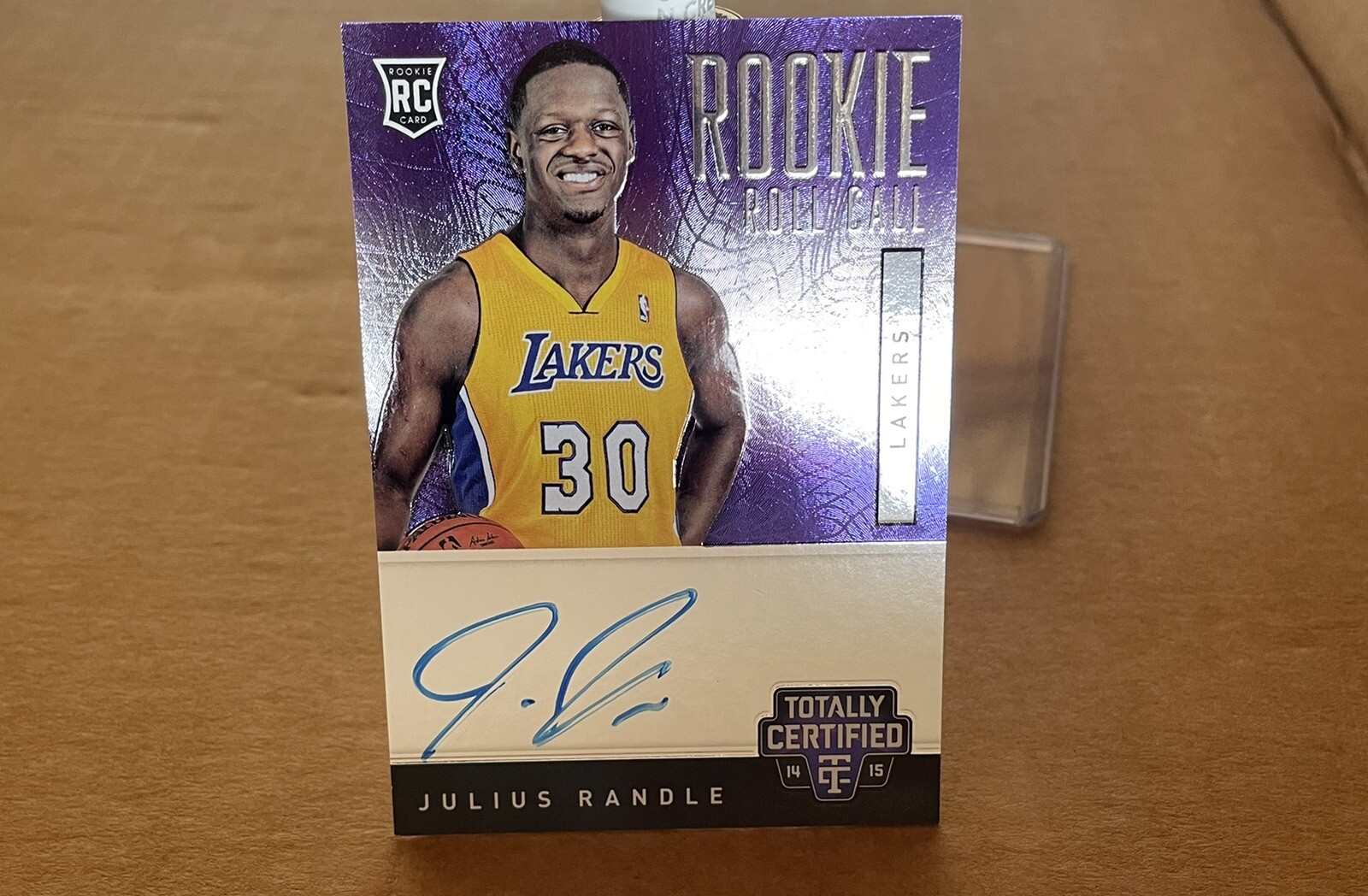 JULIUS RANDLE ROOKIE ROLL CALL AUTO /249 ON CARD AUTO 2014 Totally ...