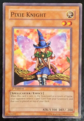 Yu-Gi-Oh - Trading Card - Effect Monster - Pixie Knight - MFC-070 - 1st ...