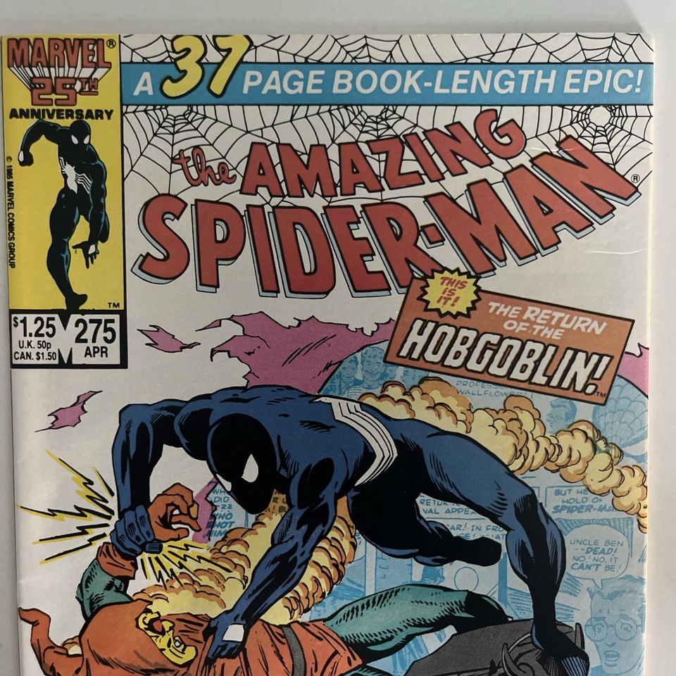 Amazing Spider-Man #275 (1986), Origin of Spider-Man Retold, NM | eBay