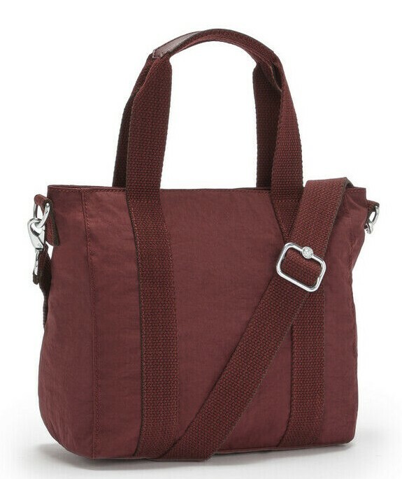 Kipling ASSENI MINI Tote - Intense Maroon RRP £67 | eBay UK