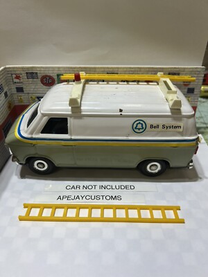 Bell System Van Service Western Stamping Corp Vintage Coin Bank/ LADDER ...