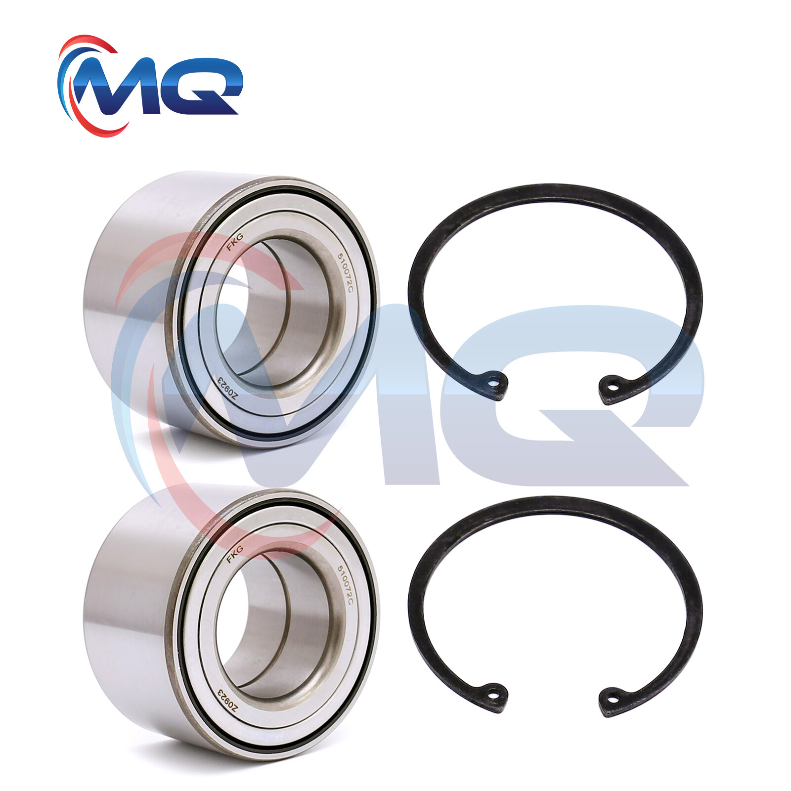 2PCS Front Wheel Bearings For 01-2012 Ford Escape 05-2011 Mercury ...