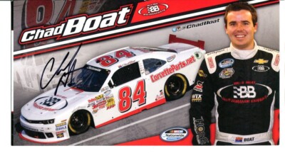 NASCAR driver CHAD BOAT signed AUTOGRAPH 7973 | eBay