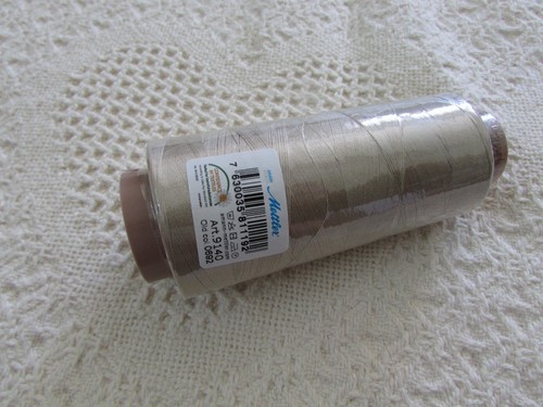Mettler Silk finish 40wt Cotton thread Cone 1600yd Lace quilt sew ...