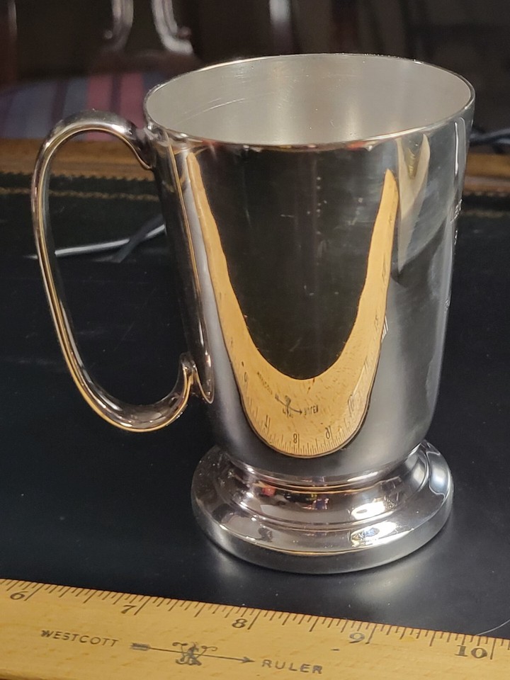 The Leicester Cup Horse Racing Trophy, Runner Up (Silver EPNS) | eBay