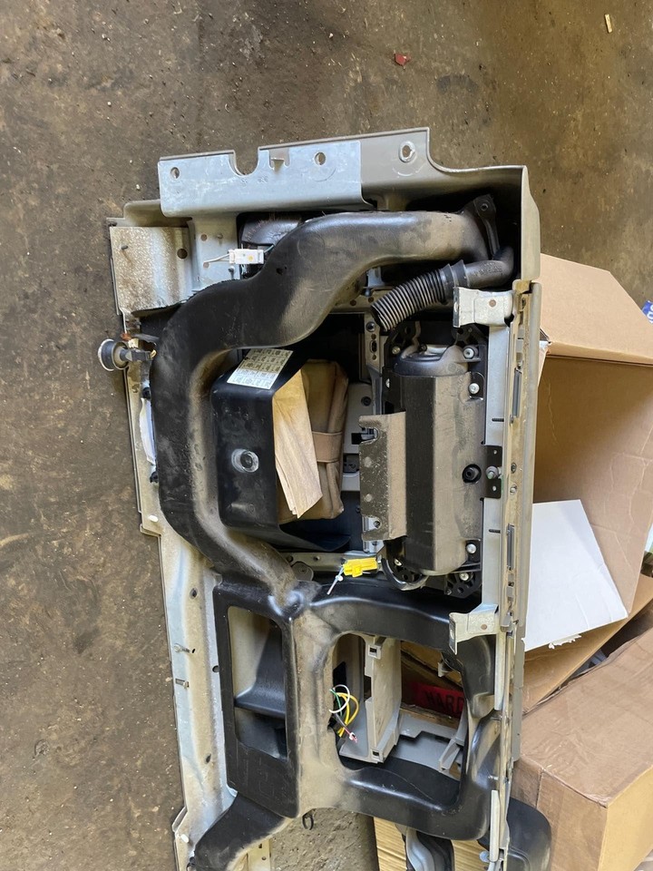 Dash Panel Assembly Pad Gray Complete JEEP WRANGLER 05 06 2005 2006 TJ ...