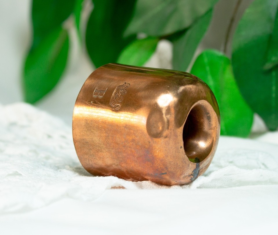 Antique Copper Mold Miniature Pipe Kitchen Collectable | eBay