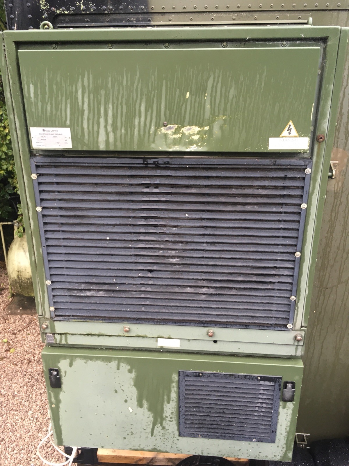 Ex Military Ebac NBC Air Filtration Unit, Heater Cooler 230v Nuclear ...