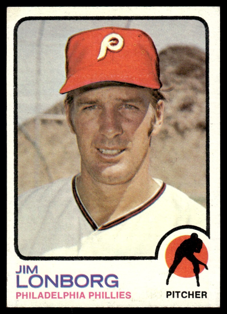 1973 Topps Baseball Jim Lonborg Philadelphia Phillies #3 EX-MT+ | eBay