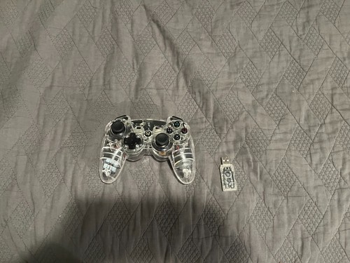 PS3 Sony Playstaion Clear Wireless Dualshock Controller | eBay