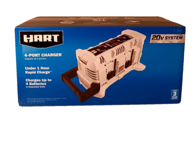 HART (HPCG04) 4-Port Fast Charger. NIB. FAST SHIPPING. 810022397619 | eBay
