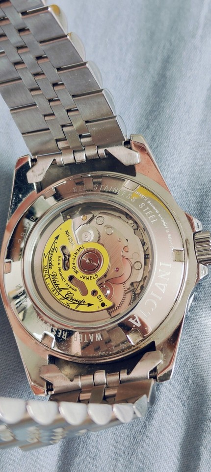 Invicta Men's Watch Pro Diver Automatic Blue Dial Silver Tone Bracelet ...