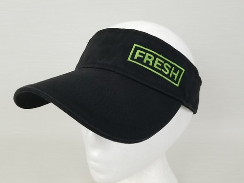 Subway Fresh Hat Employee Uniform Visor Hat Cap Strapback Black Fast ...