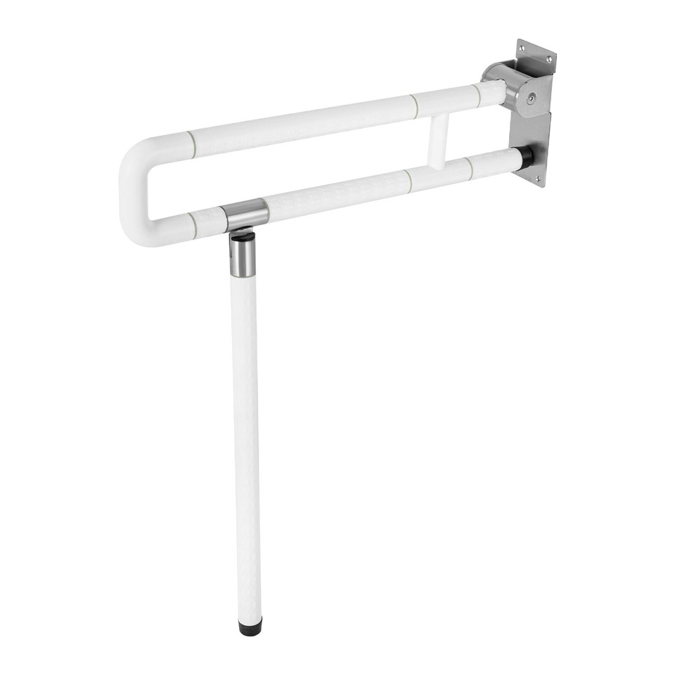 Folding Handicap Grab Bars Rails Toilet Handrails Bathroom Support ...