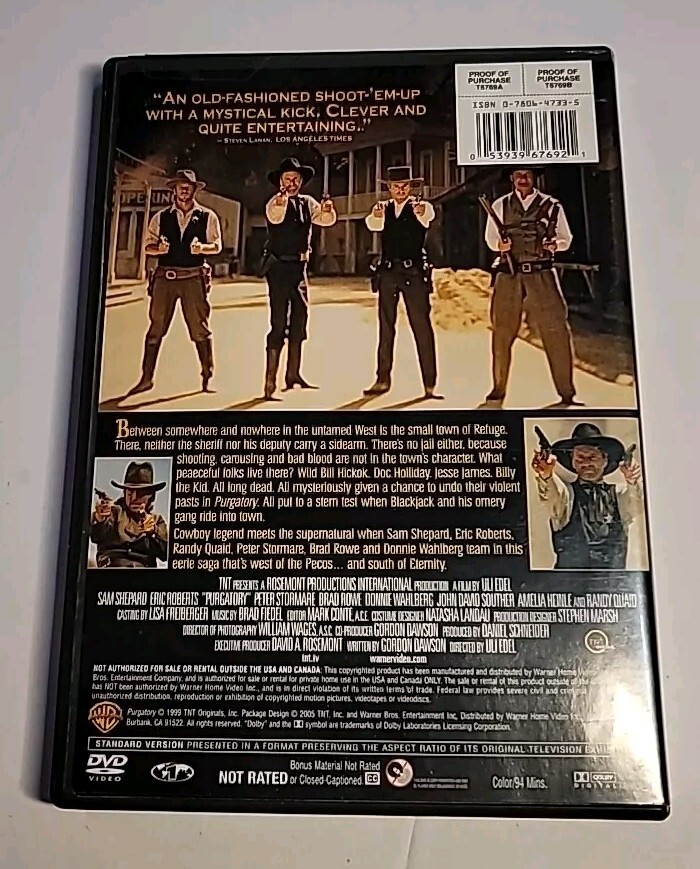 Purgatory - DVD - VERY GOOD 53939676921 | eBay