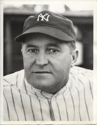 1937 Press Photo Hofers Manger New York Yankee Manager Joe McCarthy ...