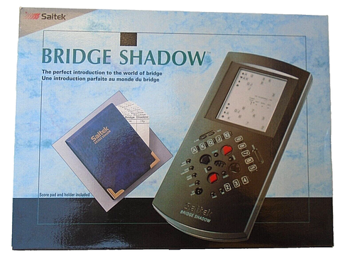 Saitek Bridge Shadow Handheld Electronic Bridge Card Game | eBay