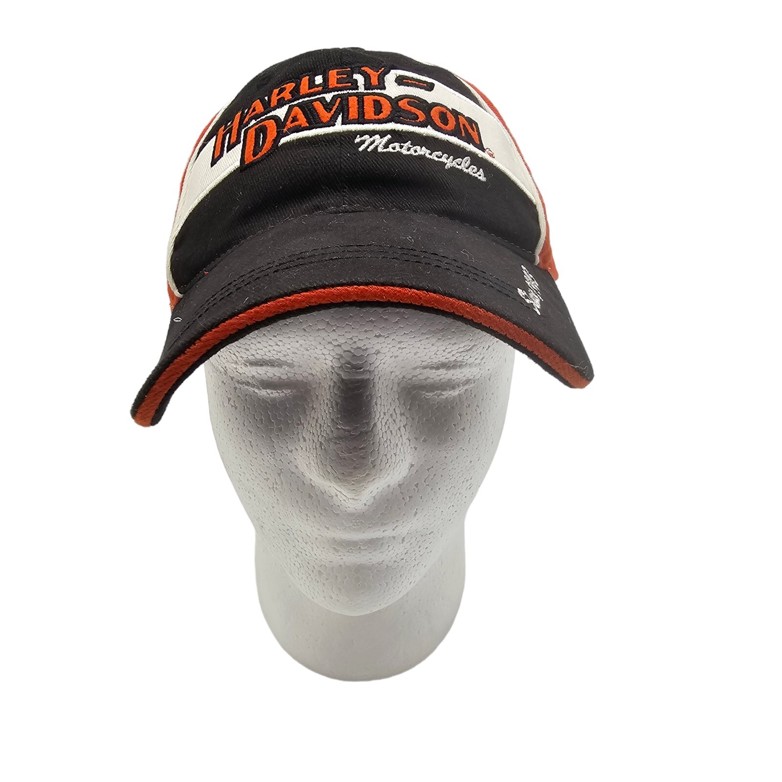 Harley Davidson Hat Low-Rise Cap Fitted Brown/Orange … - Gem