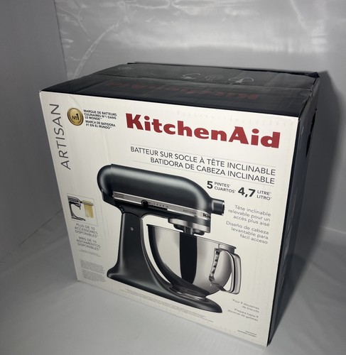 Kitchen Aid KSM150PSOB Artisan 5-Qt. Stand Mixer - Juniper 719399444844 ...