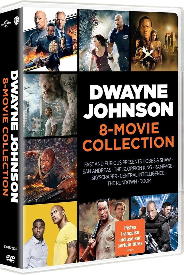 Dwayne Johnson 8-Movie Collection (DVD) (DVD) | eBay