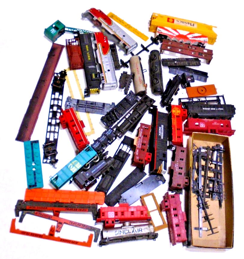 HUGE LOT HO TRAIN PARTS FOR SCRATCH BUILDING OR KITBASHING - LOT G | eBay