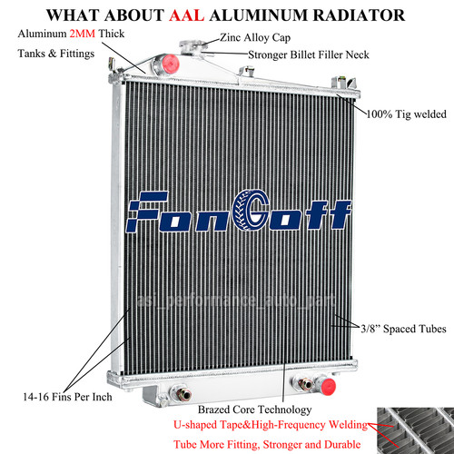 3 Row Radiator For 2006-2010 Ford Explorer Mercury Mountaineer 4.0L 4.6L 2952 | eBay