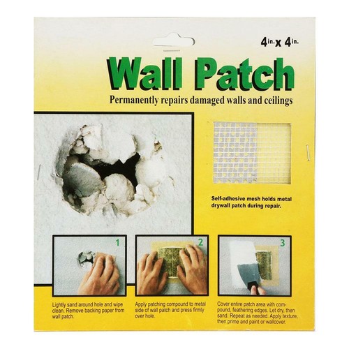 5 Pcs Fiberglass Wall Ceiling Repair Patch Fix Dry Wall Hole Ceiling ...