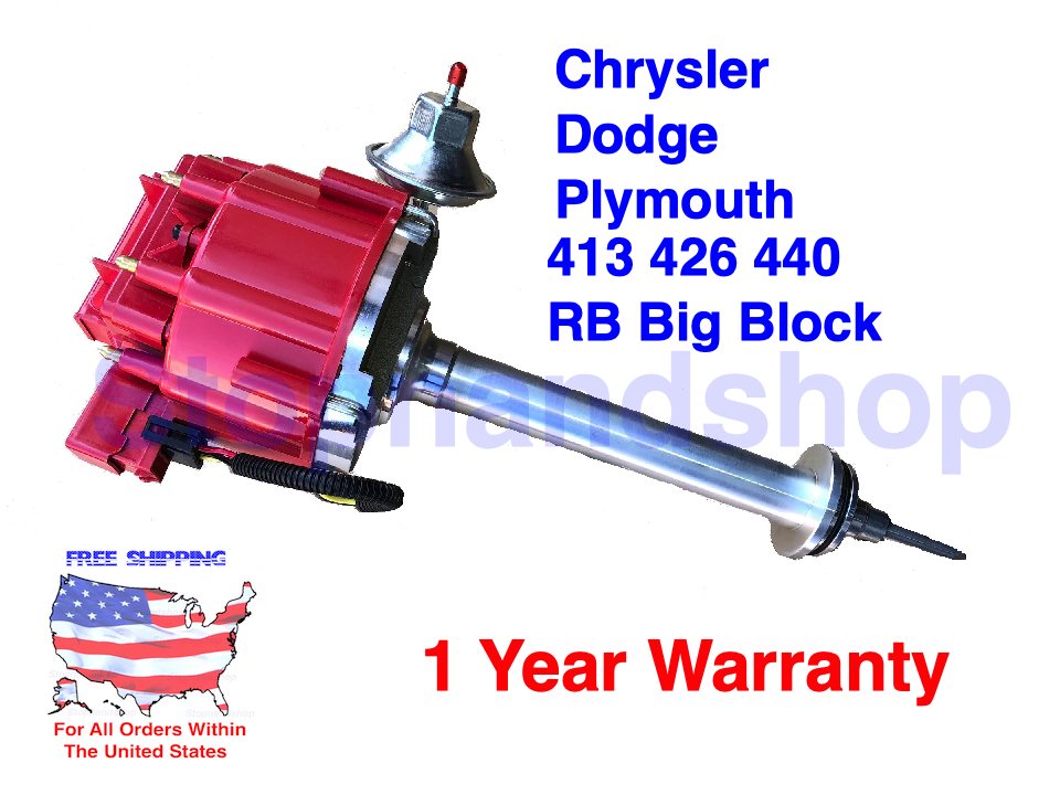Mopar Distributor Mopar RB Engine Ignition Distributor - Compatible ...