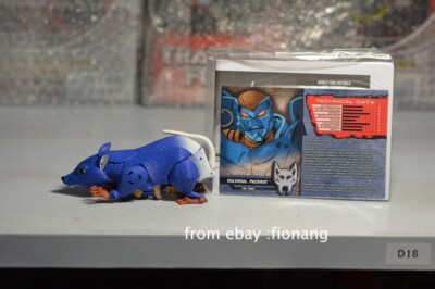 Transformation BOTCON 2015 Blue Moving Hamster IDW BW Mouse Warrior | eBay